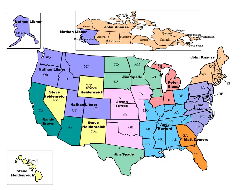FRICK Industrial Refrigeration Sales Territories | Johnson Controls