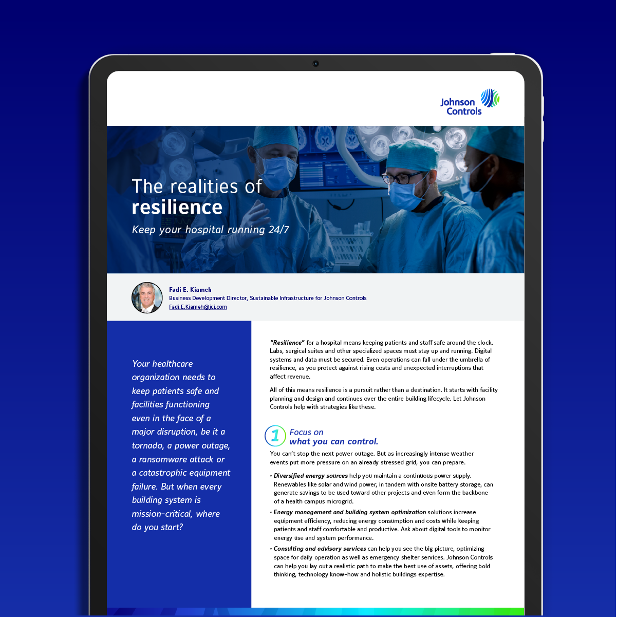 Healthcare Facilities | Johnson Controls